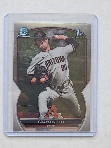 2023 Bowman Draft Grayson Hitt Chrome 1st RC | eBay