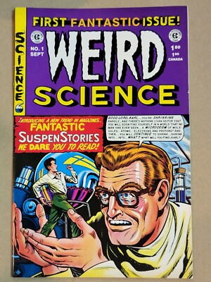 Weird Science #1 Comic Book 90s - EC Gemstone 50s | eBay