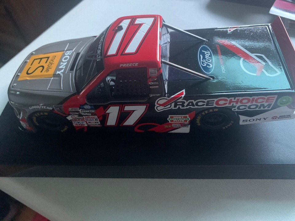 Ryan Preece autographed 1/24 Diecast truck. Lionel Racing brand | eBay