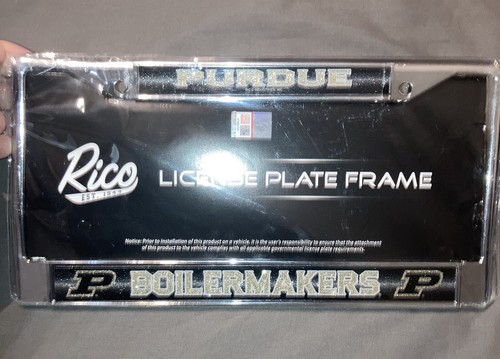 Purdue Boilermakers Bling License Plate Frame New In Package | eBay