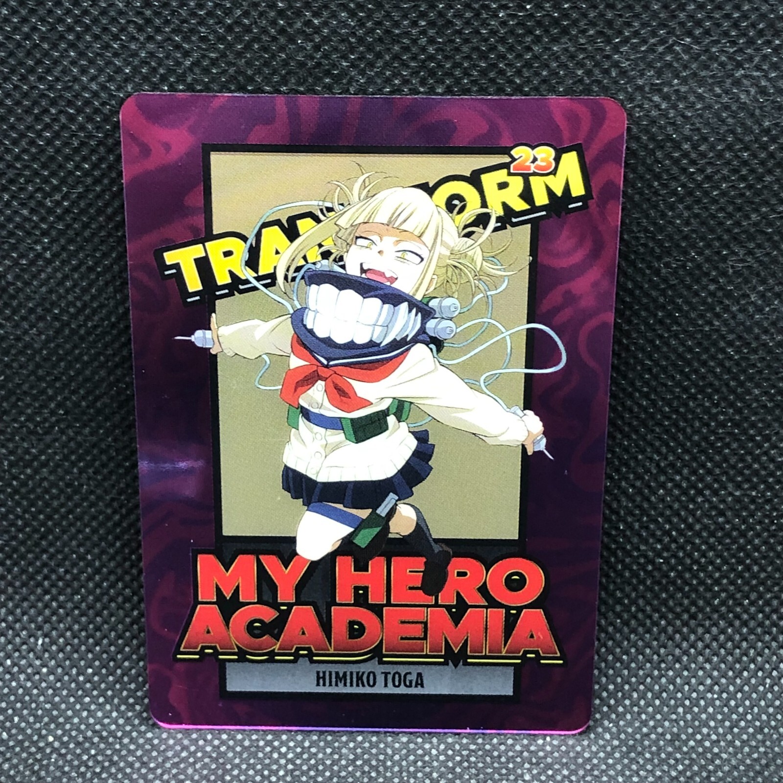 Himiko Toga My hero academia No.23 Jump Shueisha Bandai Card Rare ...