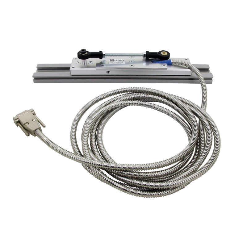 600mm (24") Guided Carriage and Linear Rail for M-DRO Magnetic Encoders ...