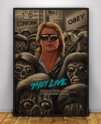 They Live Poster | Wall Art | Wall Prints | Home Decor | eBay
