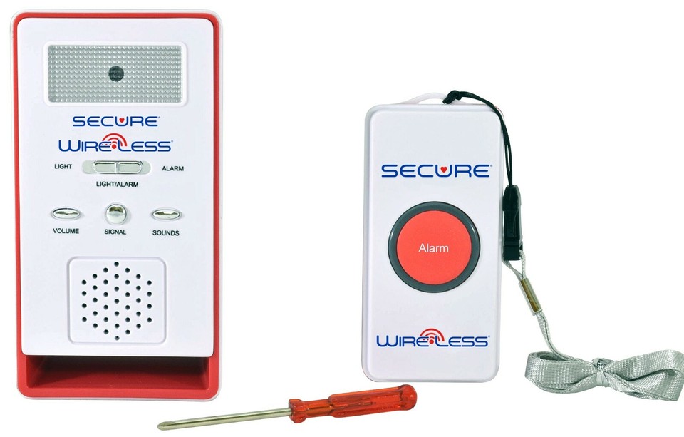 Wireless Remote Nurse Call Button Caregiver Alert Seniors Elderly Help ...