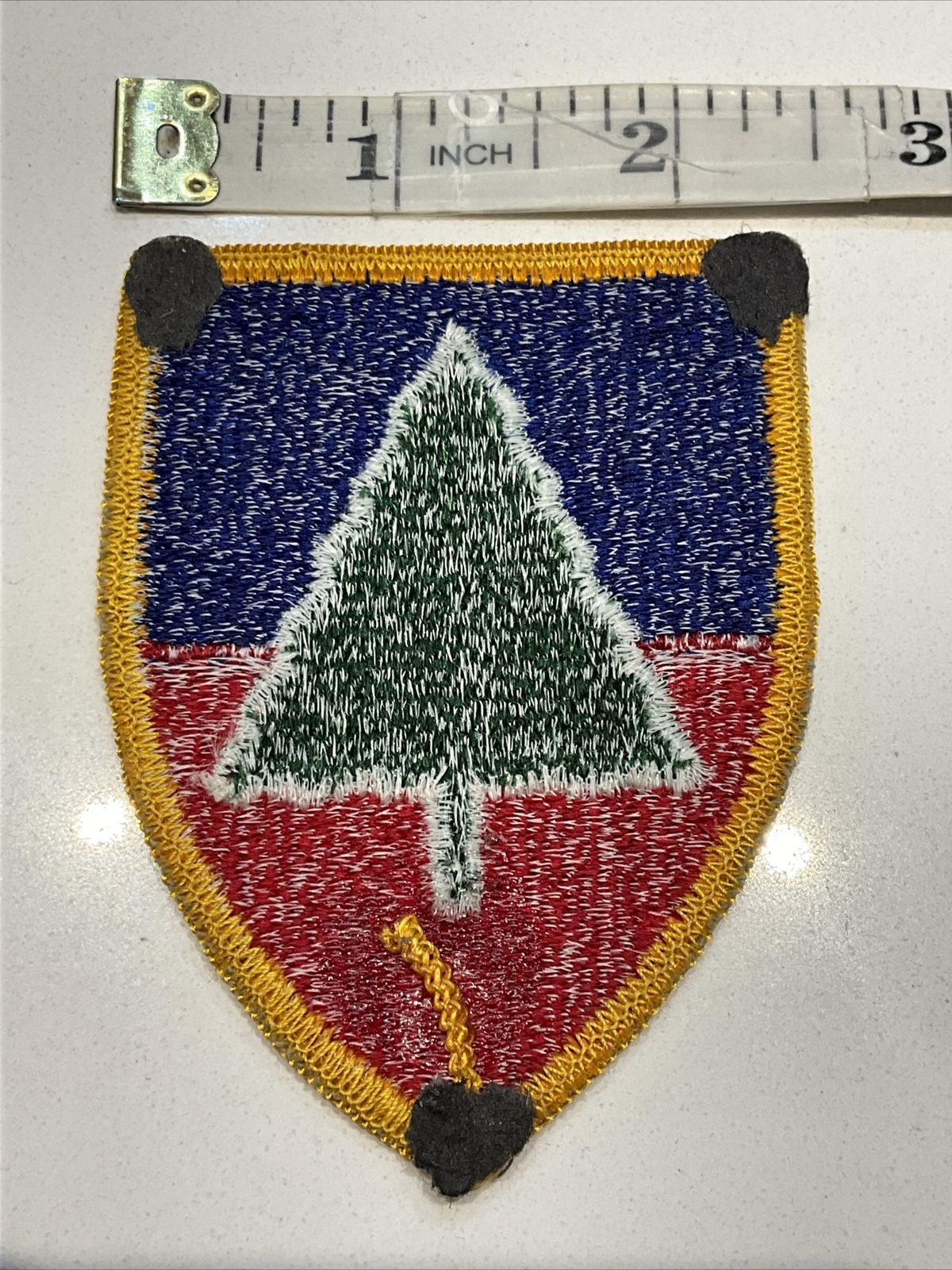 Original U.S. Army 91st Training Division Color Merrow Edges Patch 68 ...