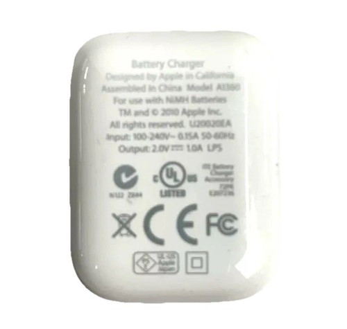 Apple Battery Charger MC500LL/A A1360 for Recharge AA NiMH Original ...