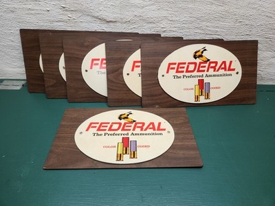 Vintage Federal Cartridge Signs | eBay
