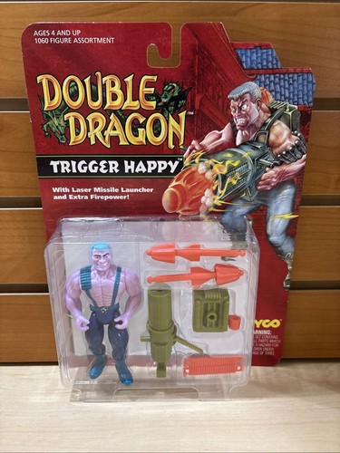 1993 Tyco Double Dragon Trigger Happy Figure New | eBay