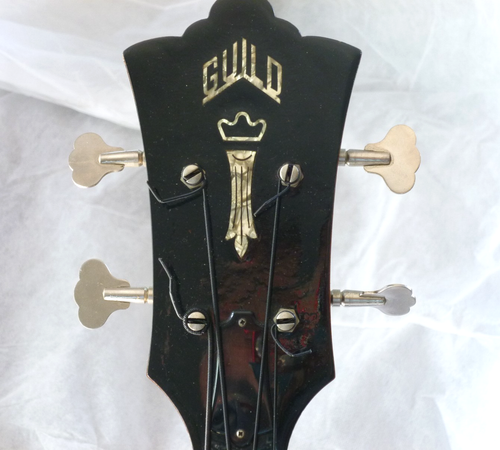 1972 GUILD JS BASS II - Solid Neck-thru-Body GUITAR (L@@K) ORIG. CASE ...