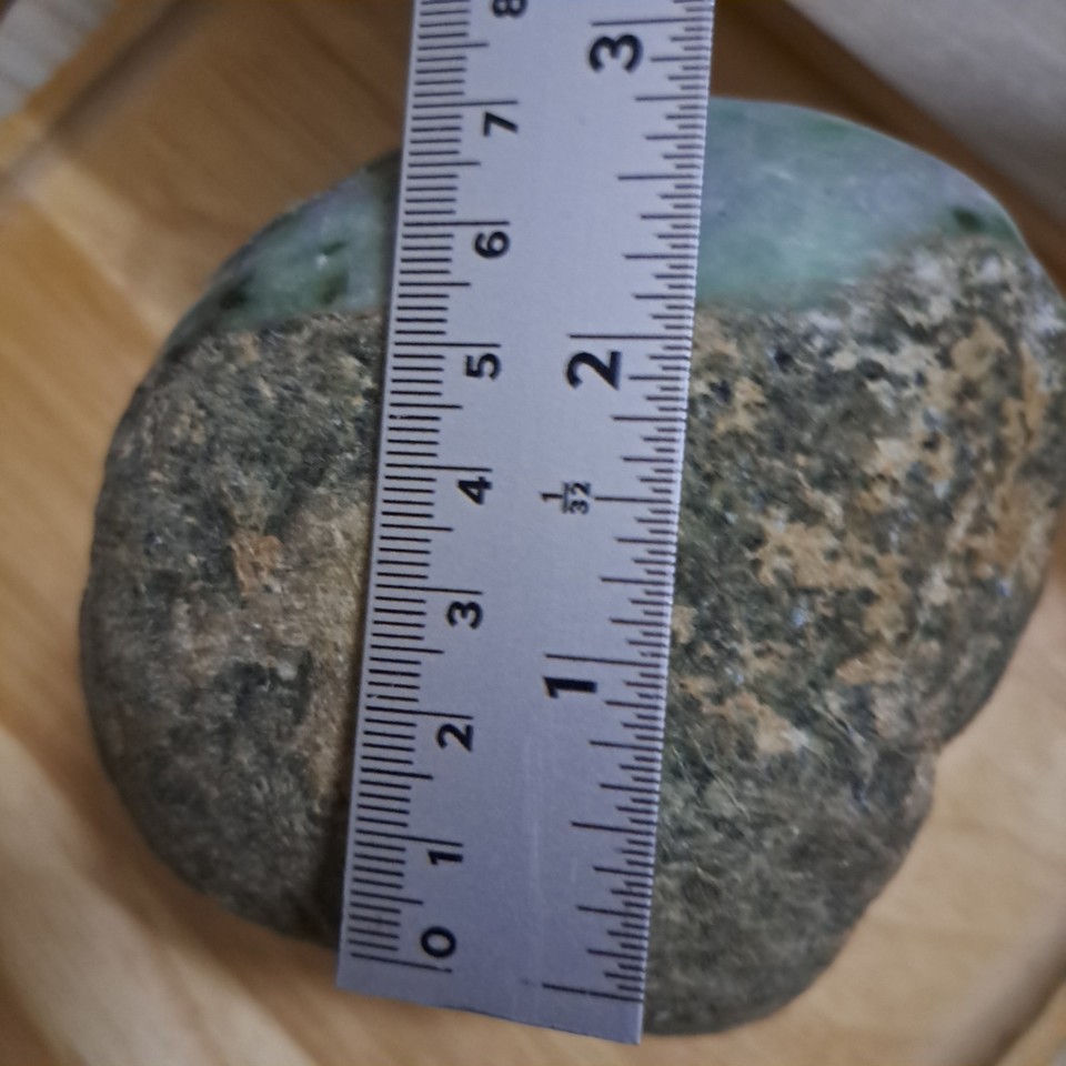 Burmese Jade Rough Surface Jadeite Natural Carving Material 2621 grams ...