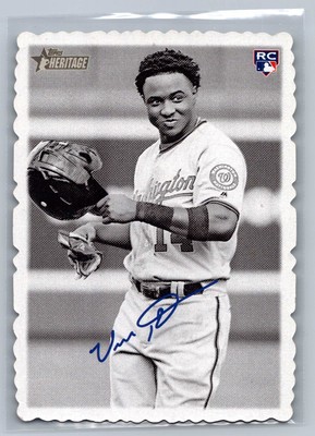 Victor Robles 2018 Topps Heritage Baseball 1969 RC Signature #25 ...