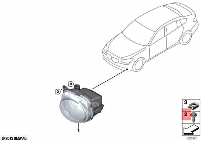 Genuine BMW I Alpina Hybrid M M3 X1 Screw Self Tapping 4.8x22 ...