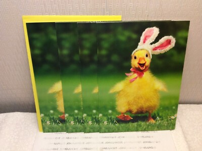 AVANTI EASTER GREETING CARD New with Envelope LOT OF 4 "HAPPY EASTER ...