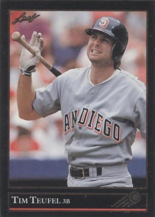 1992 Leaf - Tim Teufel #261 Gold for sale online | eBay