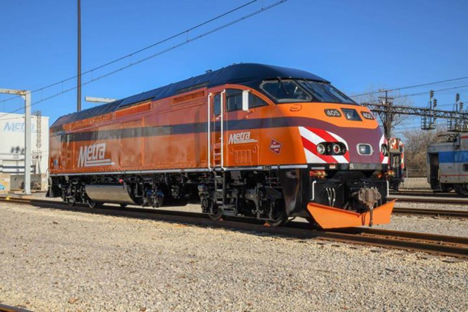 Metra METX Milwaukee Road MP36 #405 N Scale Decal Set | eBay