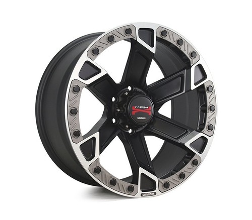 To Suit HOLDEN COLORADO WHEELS PACKAGE: 20x9.5 Simmons MAX X05 MBFG and ...