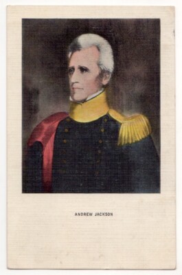 General Andrew Jackson, Military Portrait by Ralph E. W. Earl c1940's ...