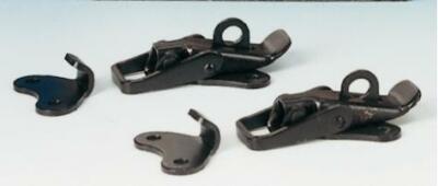 Lockable Car Boot Bonnet Toggle Fasteners Catch BLACK | eBay UK