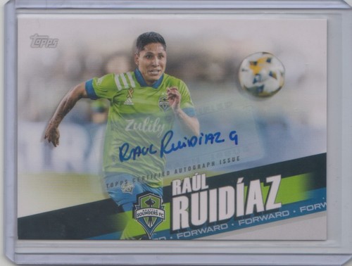 2022 Topps MLS Autograph #184 Raul Ruidiaz SP Auto - Flat S/H | eBay