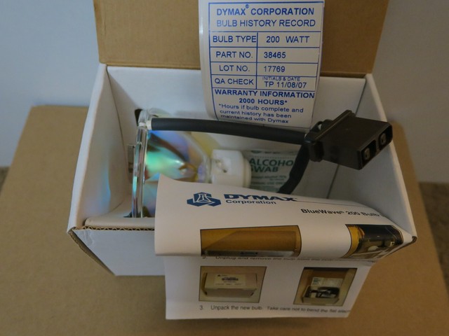 DYMAX 38465 UV Bulb & Reflector Assembly for sale online | eBay