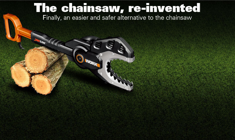 WORX WG307 JawSaw 5 Amp Electric Chainsaw with Auto-Tension | eBay