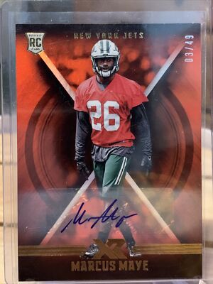 2017 Panini XR Autographs Marcus Maye Rookie RC Auto /49 | eBay