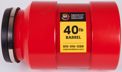 MJR Tumblers' 2.75 gallon 40 lb rock tumbler barrel | eBay