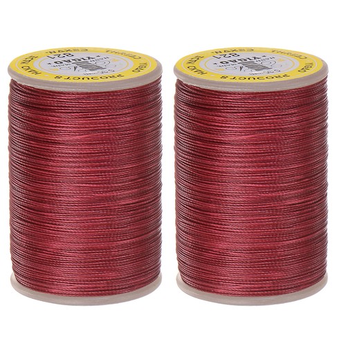 2pcs Upholstery Sewing Thread 328 Yards 300m Polyester String Red ...