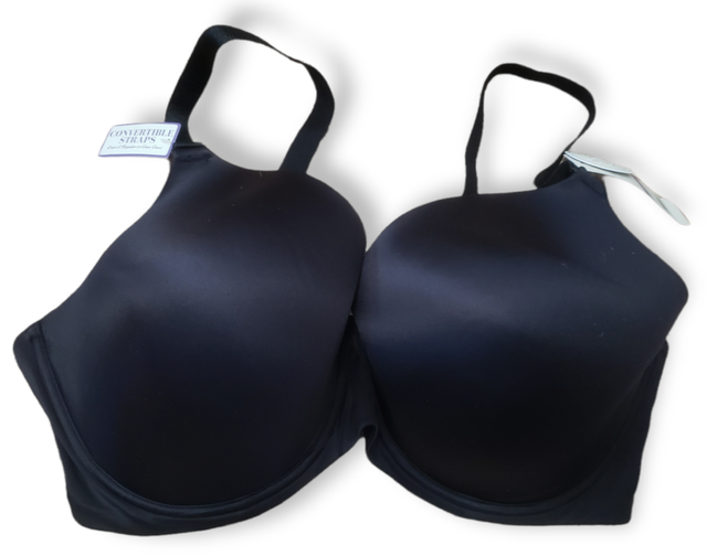 Parfait Emma Plunge Bra Womens 44FF Black Convertible Straps Underwire ...