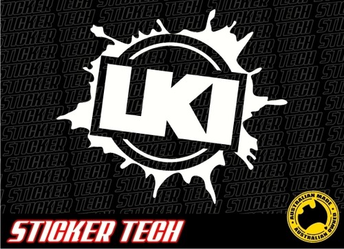 LKI MUD SPLAT LOOSEKID INDUSTRIES LOOSE KID STICKER DECAL TO SUIT ...