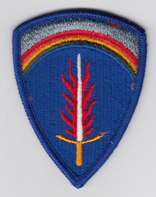 Vintage US Army Supreme Headquarters Allied Expeditionary Forces Patch ...