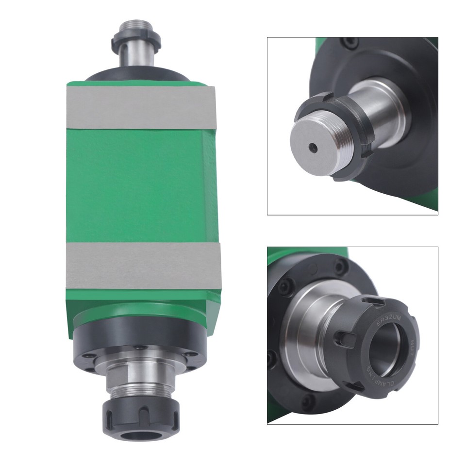 ER32 Spindle Unit Drilling Milling Boring Power Head 3000rpm CNC ...