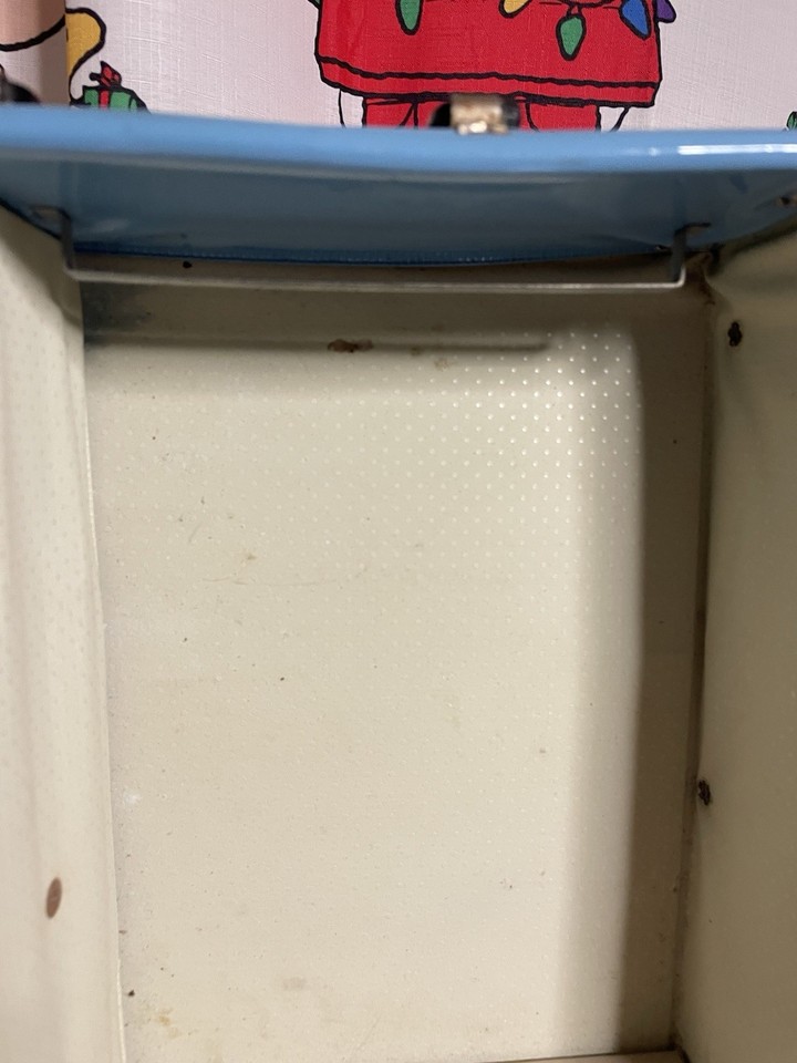 Vintage 1962 Barbie Double Wardrobe Doll Case Ponytail Blue Mattel Case ...