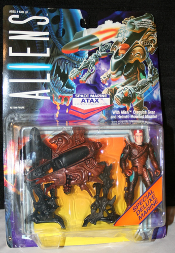 Vintage 1992 Kenner ALIENS "ATAX" Alien Action Figure Special Deluxe ...