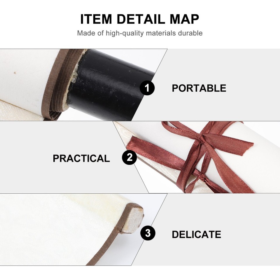 Traditional Calligraphy Scroll Paper Delicate Chinese Blank Scrolls ...