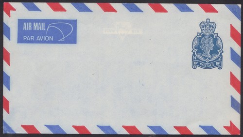 New Zealand QE2 10c embossed pre-paid air mail envelope, mint | eBay UK