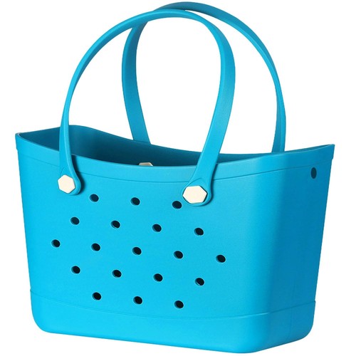 Beach Bag Rubber Tote Waterproof Large Tote Bag with, Pool Boat ...