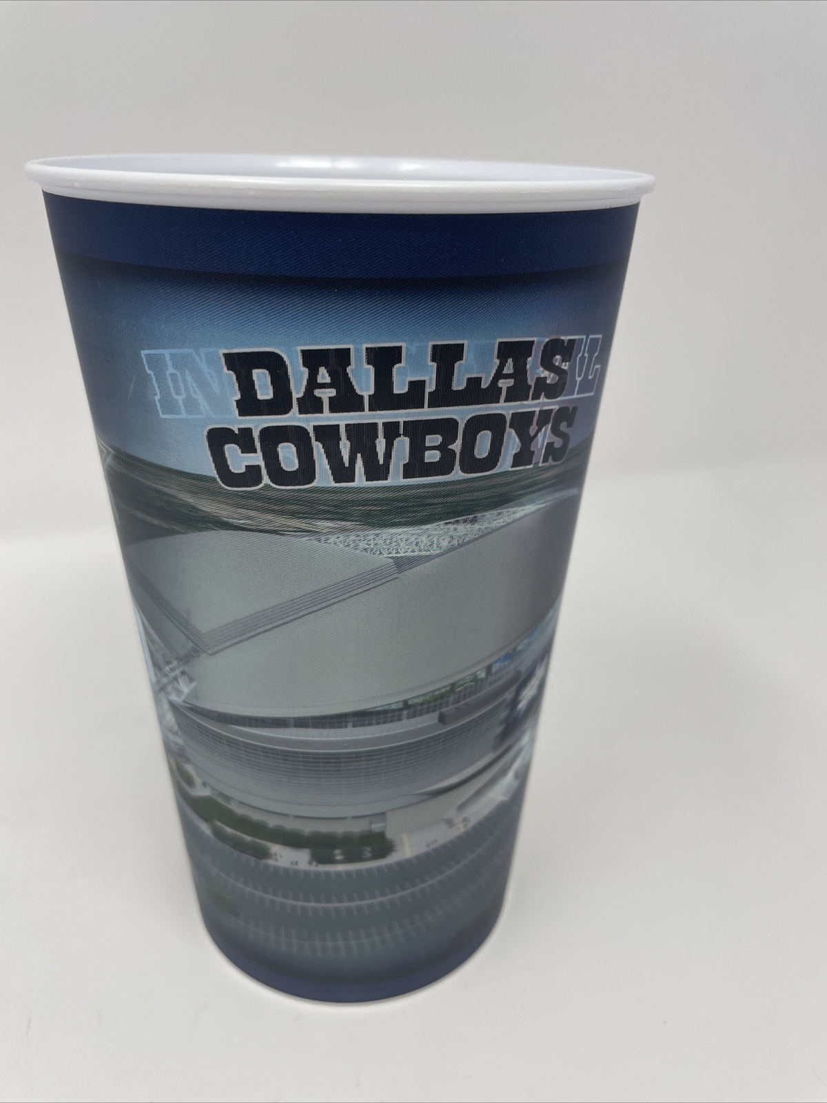 2009 Dallas Cowboys Inaugural Season Stadium Holographic Cup Pepsi Dr ...