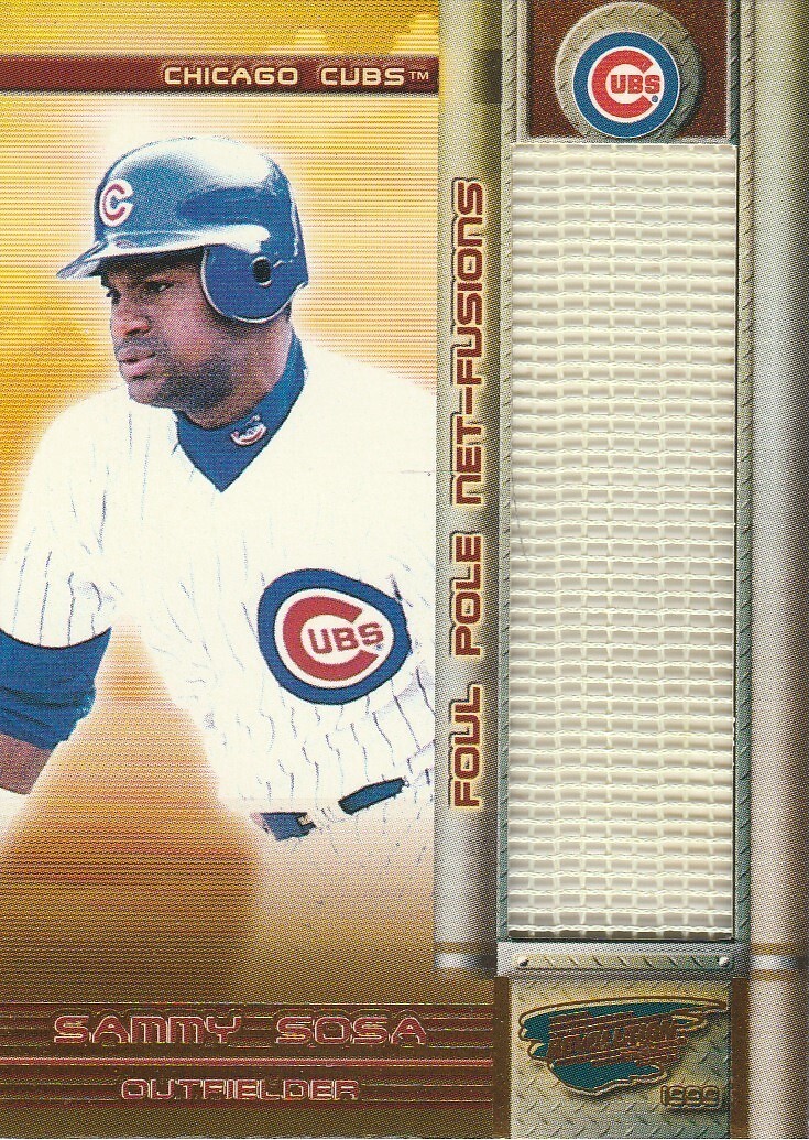 1999 Revolution Foul Pole #5 Sammy Sosa (1:49)! | eBay