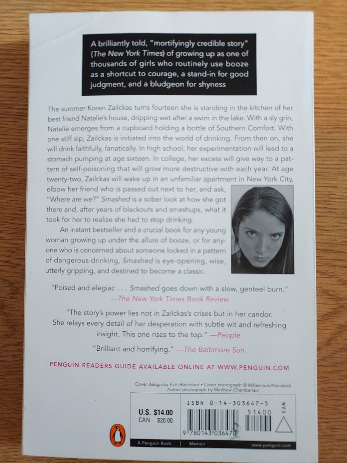 Smashed : Story of a Drunken Girlhood by Koren Zailckas (2006, UK-B ...
