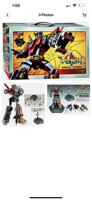 Trendmasters Transformers Voltron: Voltron Die-Cast Action Figure for ...