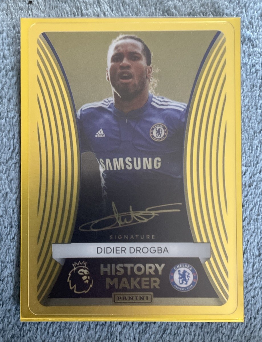 Drogba Signature Didier Drogba Official Chelsea FC Signed And Framed