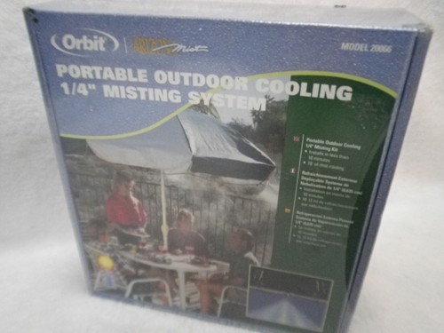 Orbit 1/4" Portable Outdoor Patio Cooling Mist System, Water Misting ...