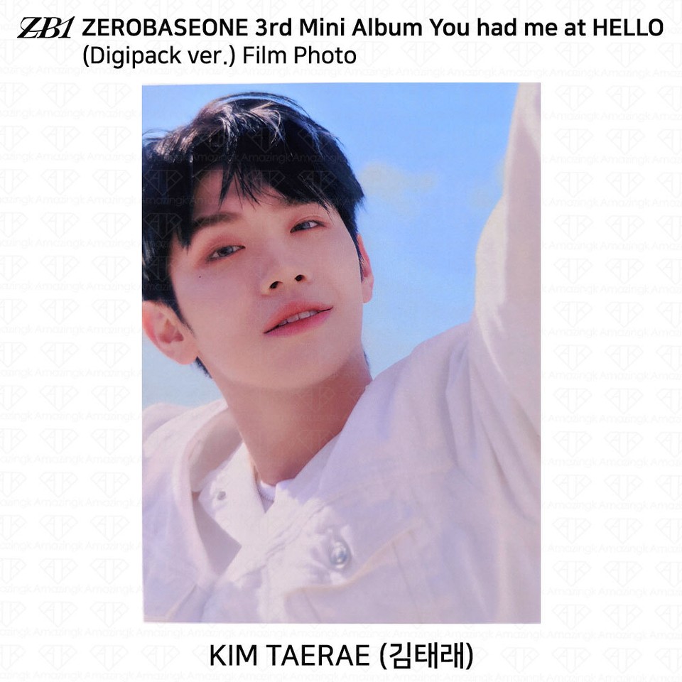 ZEROBASEONE ZB1 3rd Mini Album You had me at HELLO Official Photocard ...