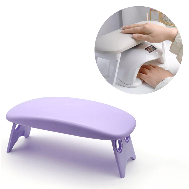 Nail Art Pillow PU Leather Soft Lightweight Manicure Hand Rest Cushion ...