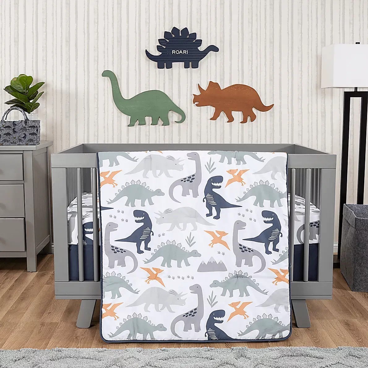 Baby Boy Dinosaur Crib Bedding Sets