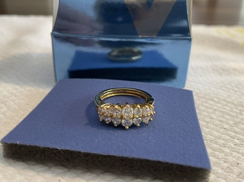 Avon Double Row CZ Ring - Small | eBay
