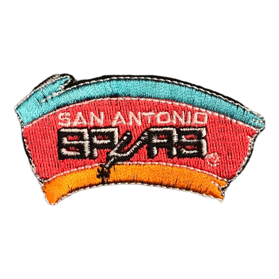 1989-2001 SAN ANTONIO SPURS NBA BASKETBALL VINTAGE 2.5" TEAM LOGO PATCH ...