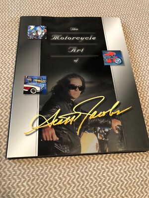 The Motorcycle Art of Scott Jacobs HAND SIGNED by Scott Jacobs! Harley ...