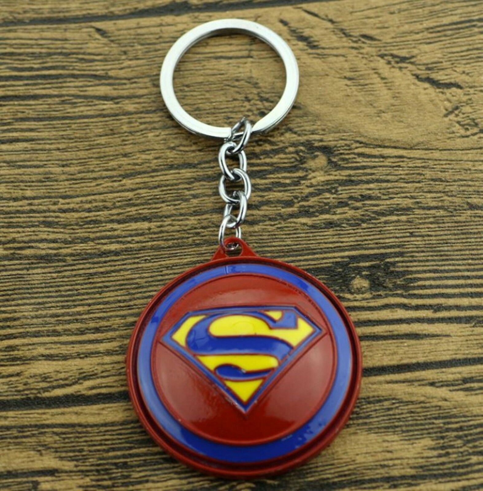 Super man S Symbol Superman Badge Key Ring Holder Keyring Tag bdy gift ...